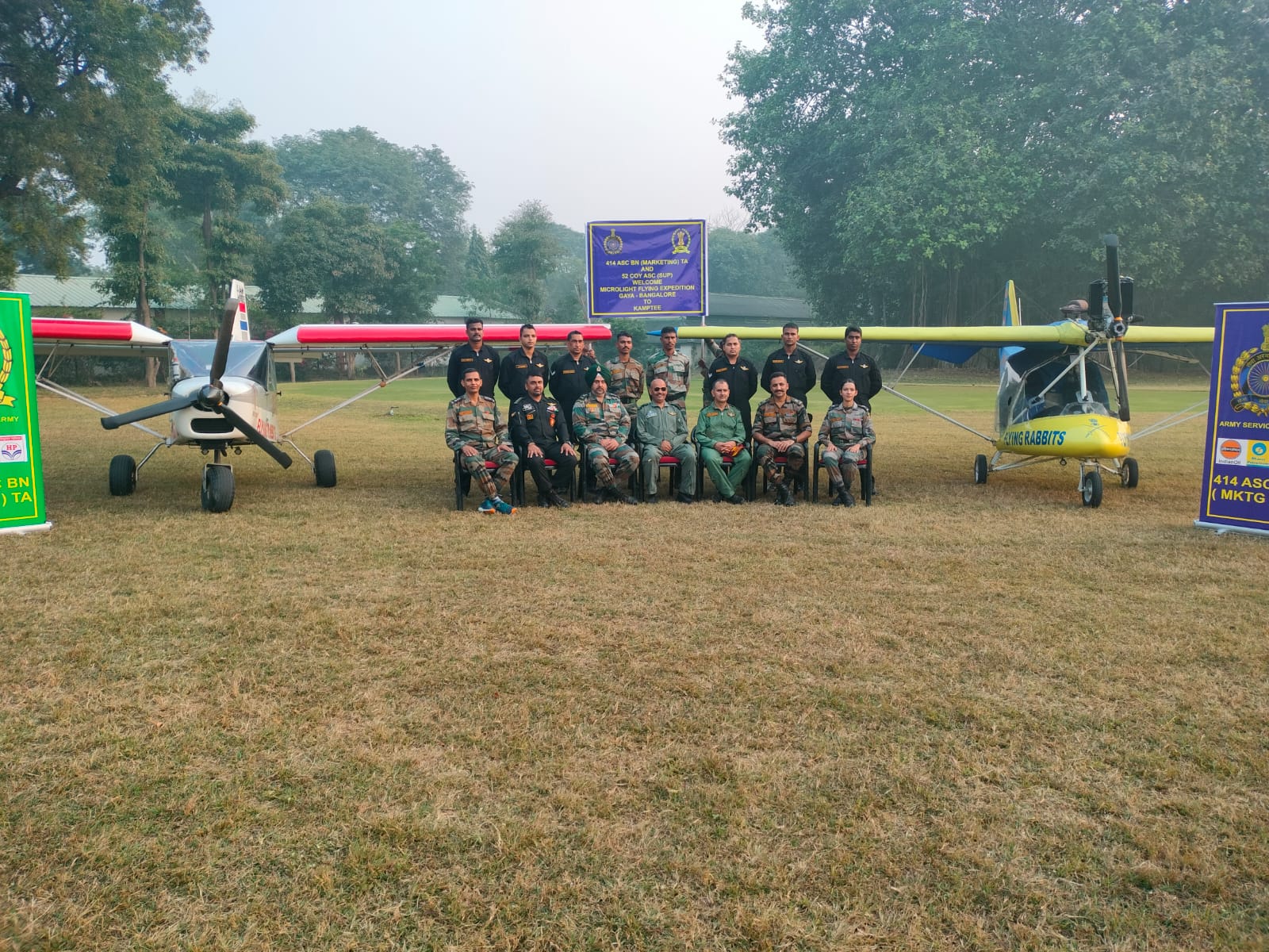 Microlight Flying Expedition 2022: Gaya to Bengaluru & back - India ...