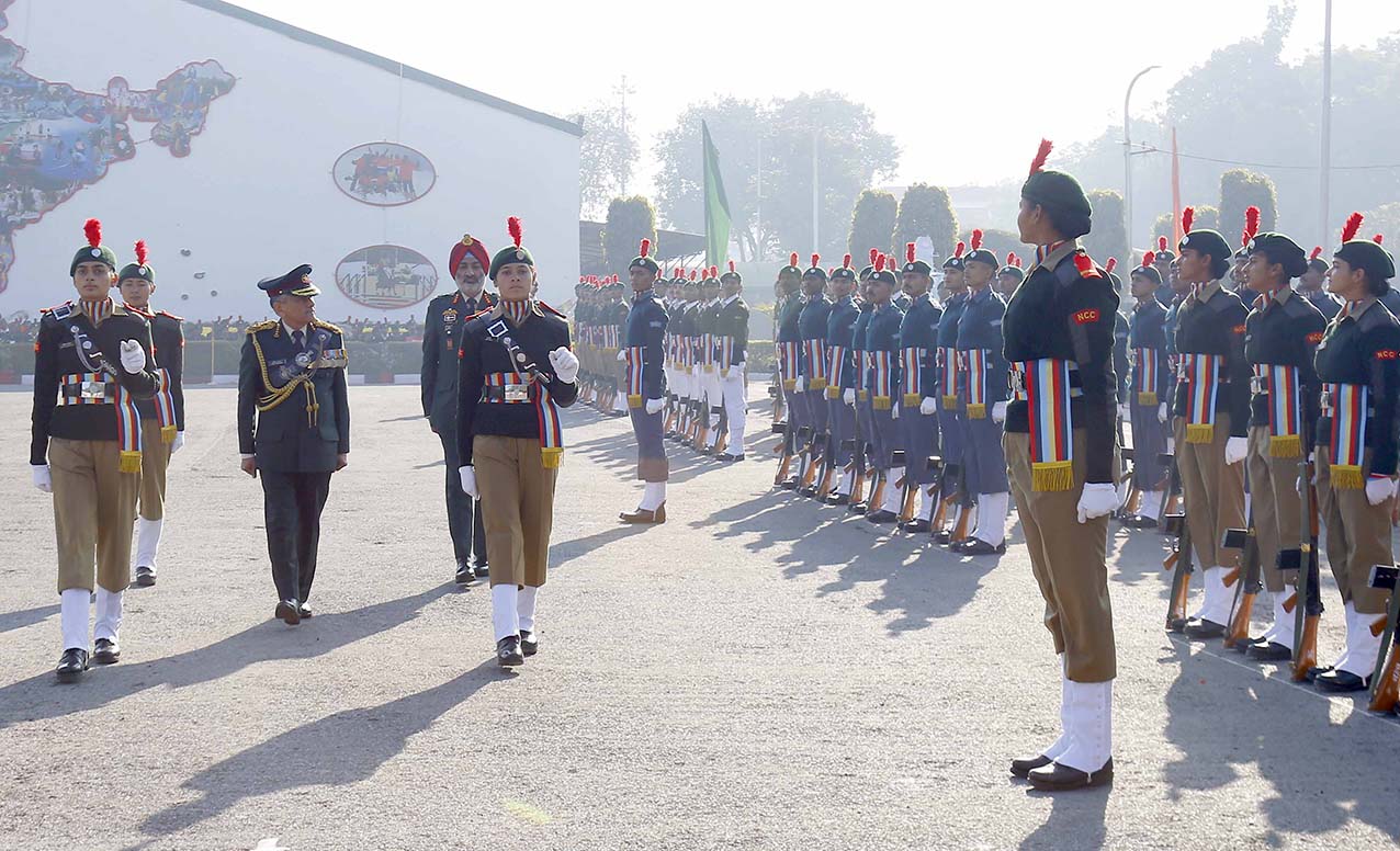 In a first, Chief of Defence Staff visits NCC Republic Day Camp - India ...