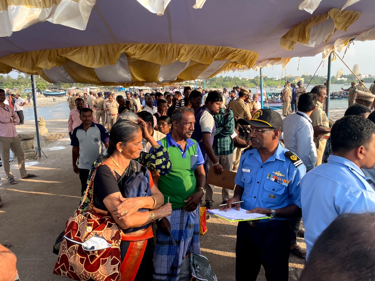 Indian Coast Guard ensured safety and security of Pilgrims to St Antony ...