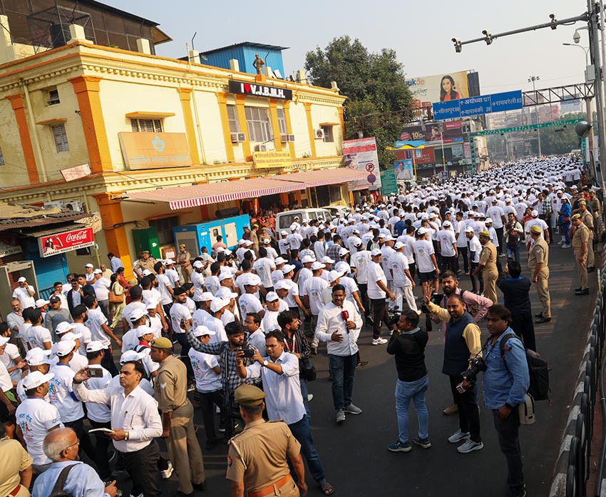 Defence Minister Presides over ‘Run for Unity’ event in Lucknow - India ...