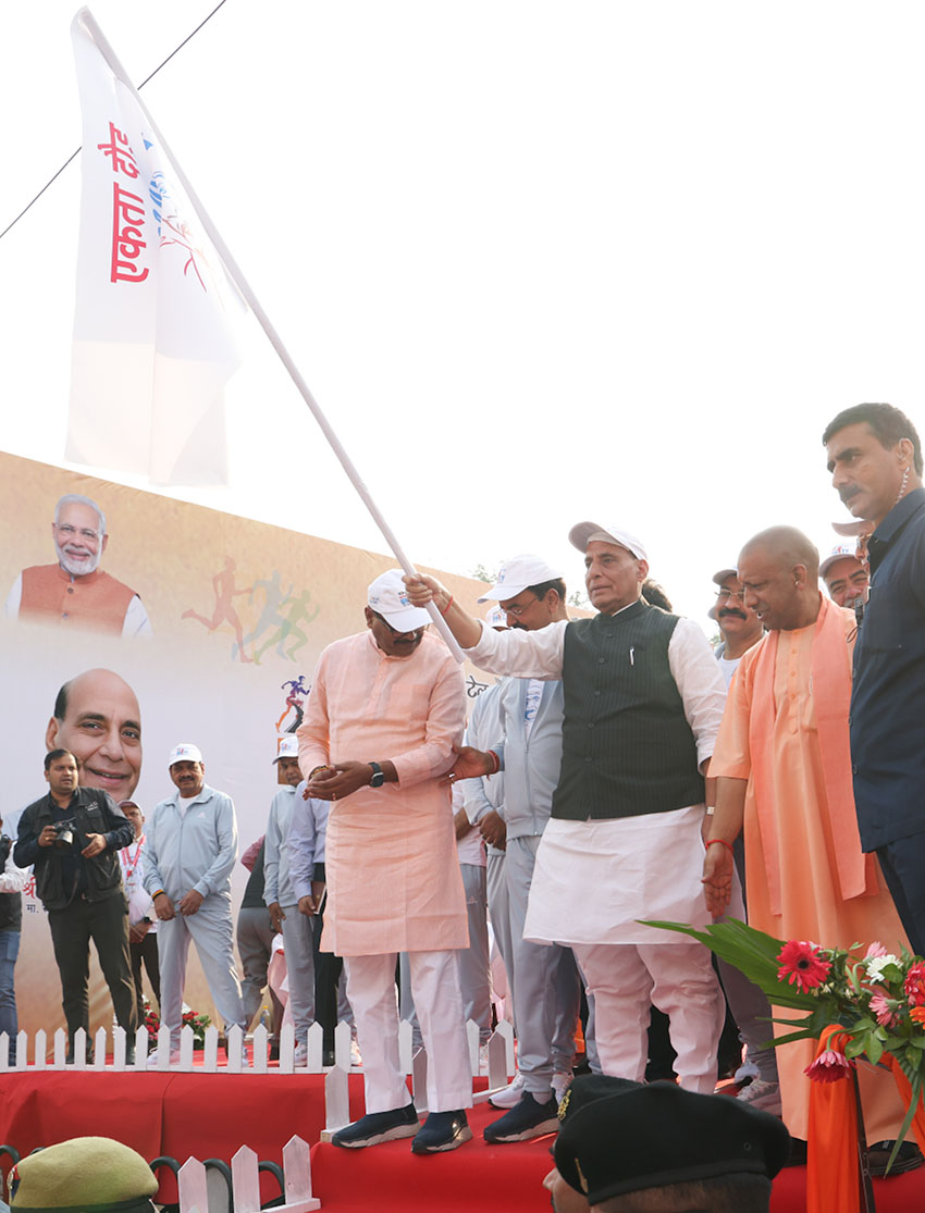 Defence Minister Presides over ‘Run for Unity’ event in Lucknow - India ...