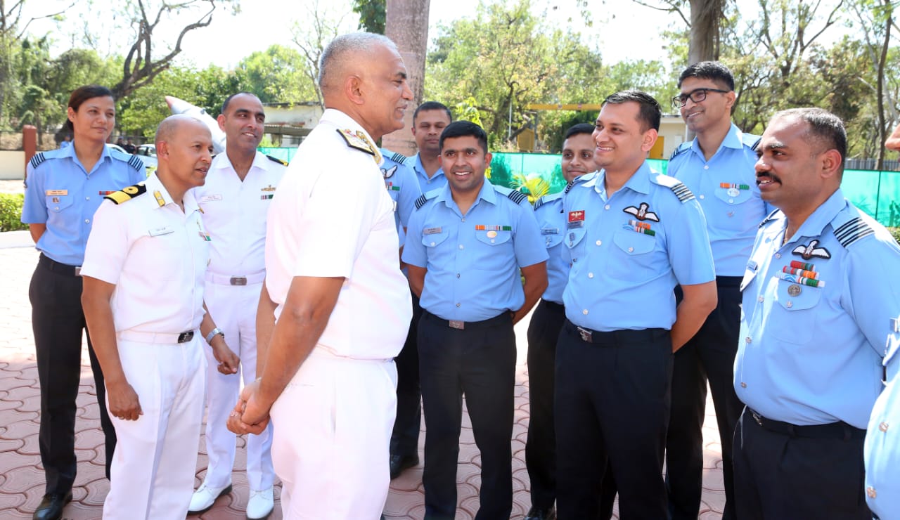 Visit of Admiral R. Hari Kumar, Chief of the Naval Staff to Military ...