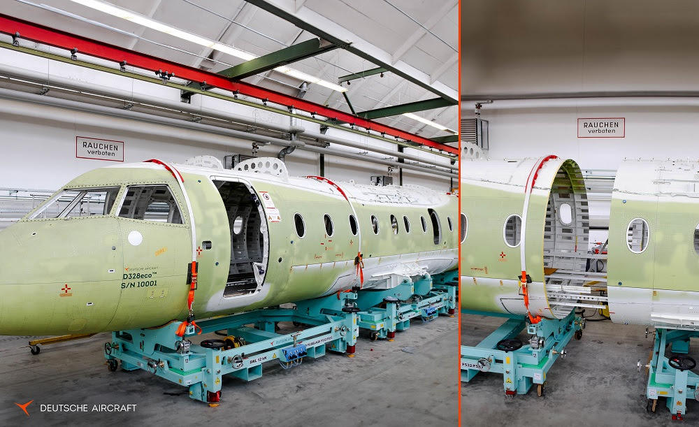 Deutsche Aircraft starts construction of the first D328eco™ test ...