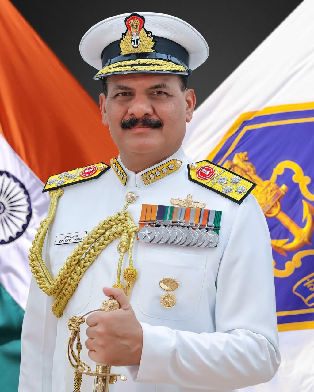 ADM Dinesh K Tripathi, Chief of the Naval Staff on an Official Visit to ...