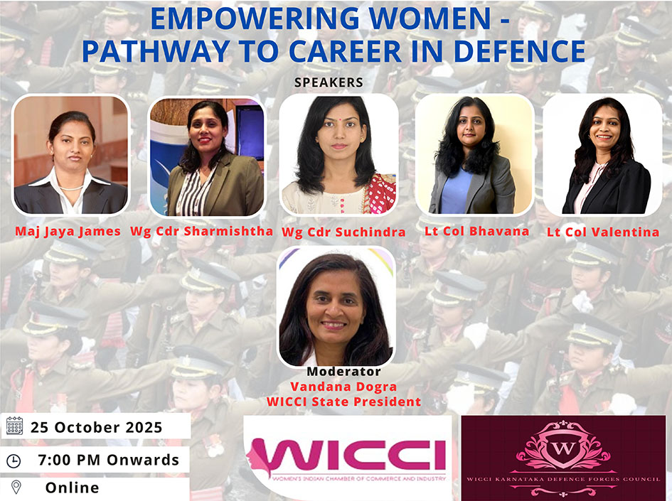 WICCI Karnataka Defence Forces Council kicks off - India Strategic
