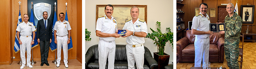 Completion of the Visit of Chief of the Naval Staff to Greece - India ...