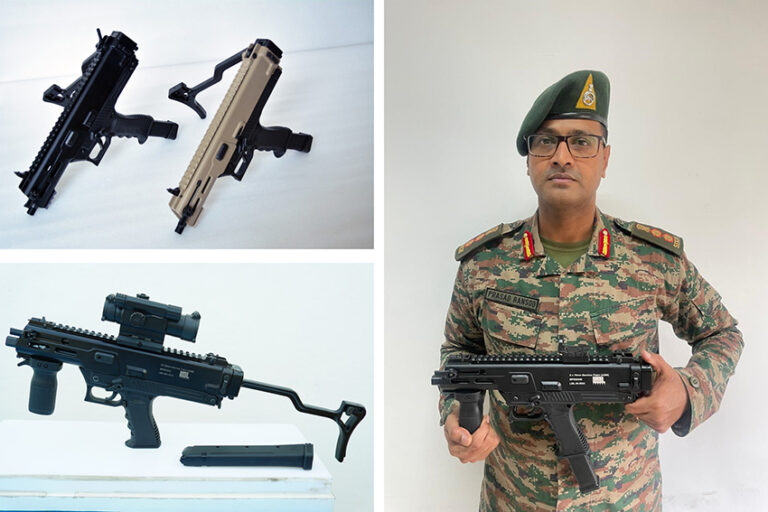 Enhancing Atmanirbharta: Indigenously Developed ‘Asmi’ Machine Pistols ...