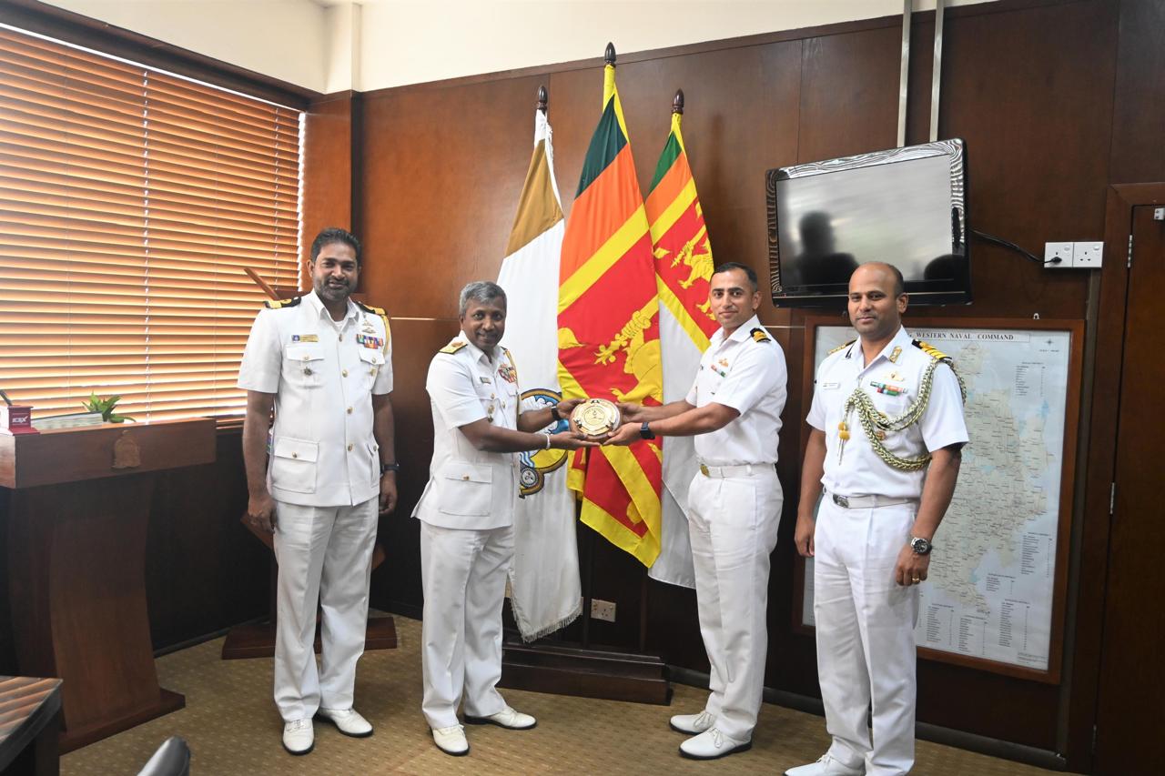 Indian Naval Ship Kuthar arrives at Colombo, Srilanka - India Strategic