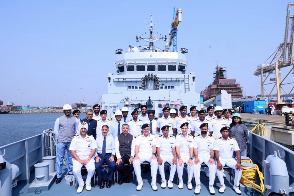 Delivery of ‘Arnala’- First Anti Submarine Warfare Shallow Water Craft ...