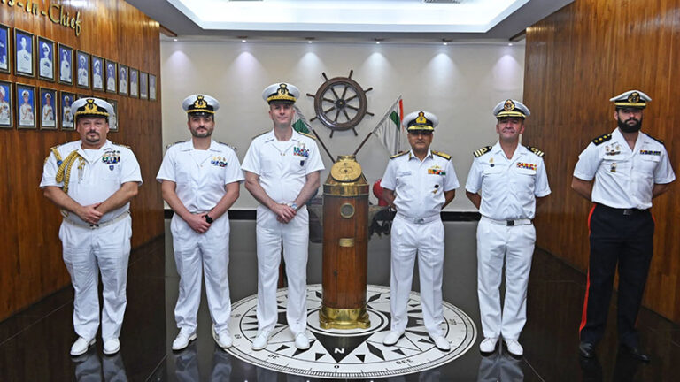 Maiden Visit of Eunavfor Ships to India - India Strategic