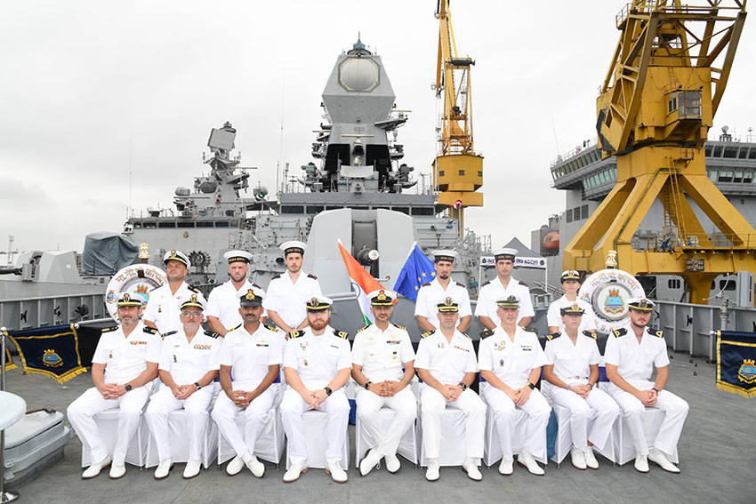 Maiden Visit of Eunavfor Ships to India - India Strategic