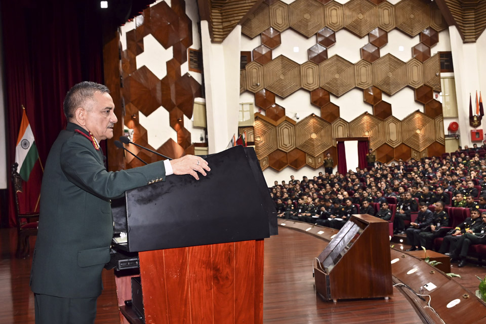 CDS visits Defence Services Staff College, Wellington - India Strategic