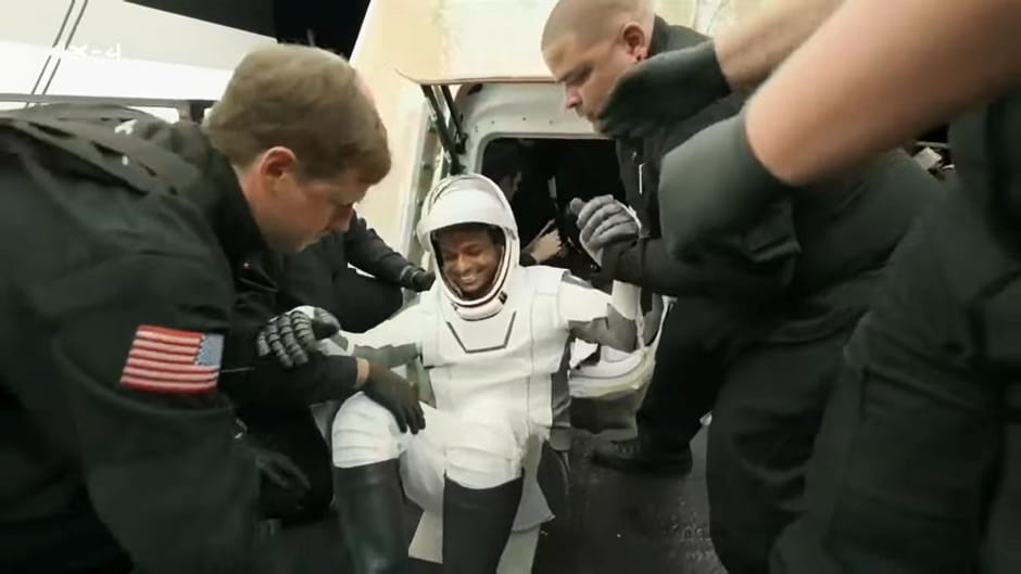 Shubhanshu Shukla returns from space as SpaceX Dragon splashed down in ...