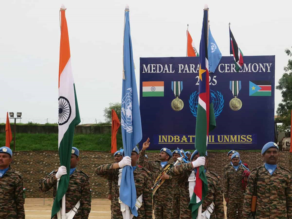 Indian Peacekeepers Honoured with UN Medals for Protecting Civilians in ...
