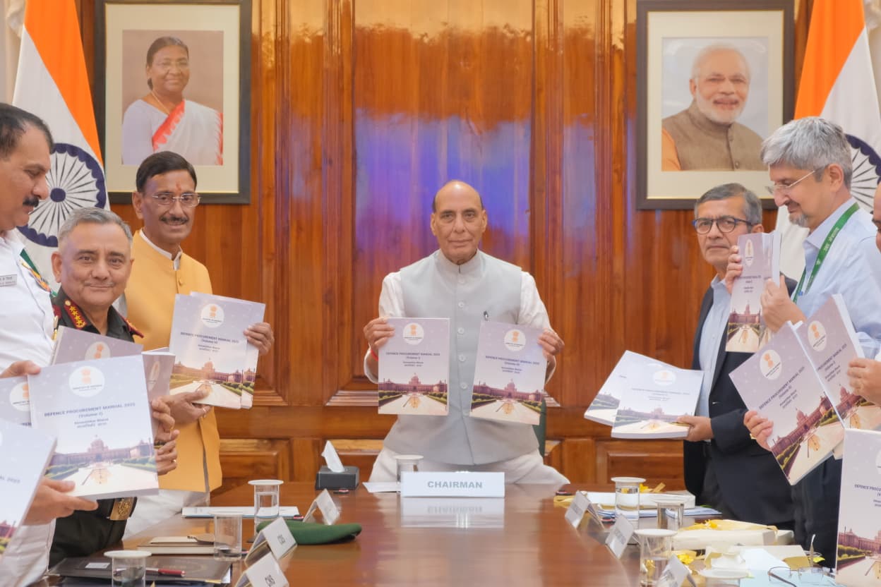 Defence Minister releases Defence Procurement Manual 2025 - India Strategic