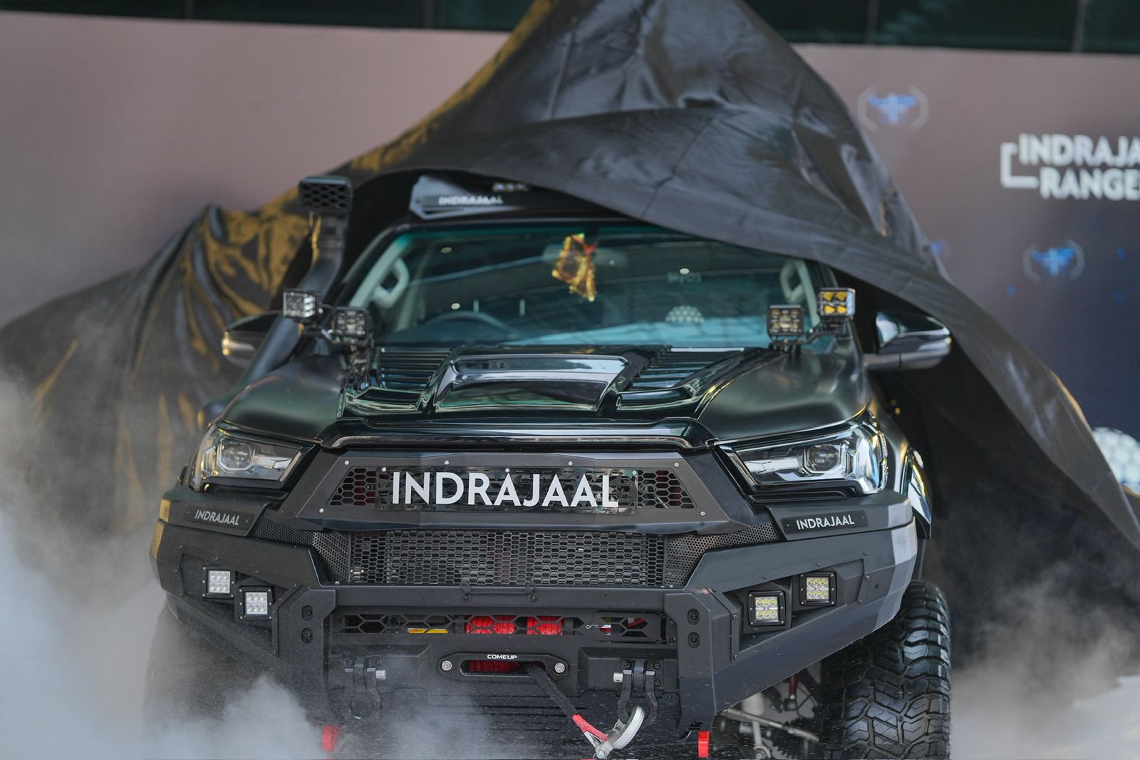 Indrajaal unveils India's first Anti-Drone Patrol Vehical to fortify ...