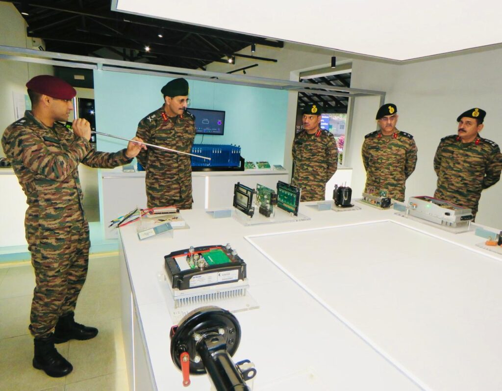 Army Commander of Army Training Command Visits Bengaluru - India Strategic