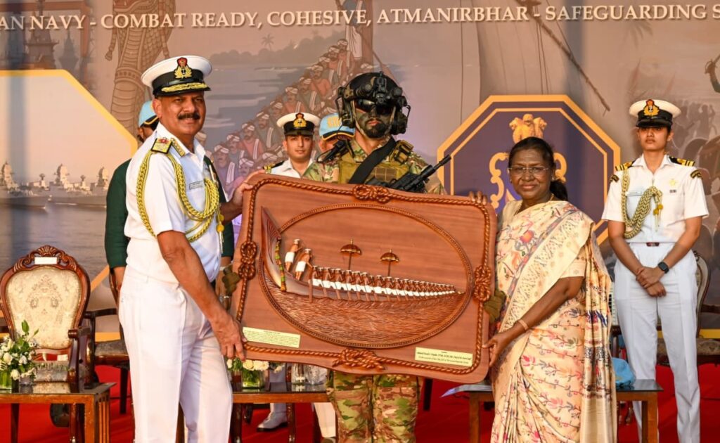 Indian Navy showcases combat strength at spectacular Navy Day ...