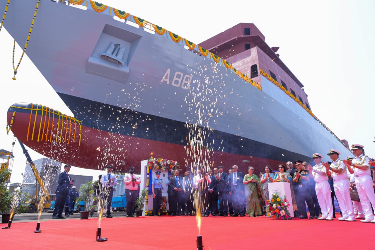 First indigenous Cadet Training Ship ‘Krishna’ launched at L&T ...